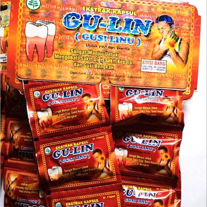 Jual Gulin obat sakit gigi, gusi linu dan bengkak T.O.P - Kab. Sidoarjo ...
