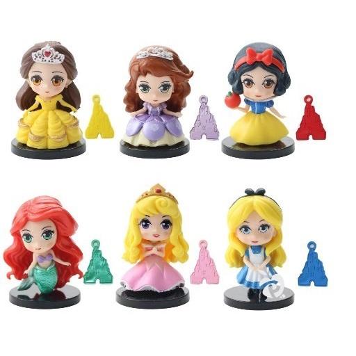 Jual Disney Princess Figure Set 6 Chubby Version - Kota Bekasi ...