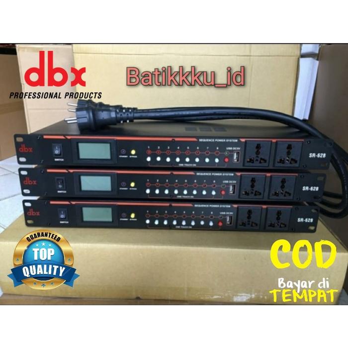 Jual Power Sequencer DBX SR 628 SR628 POWER CONTROLLER DISTRIBUTOR 10 ...