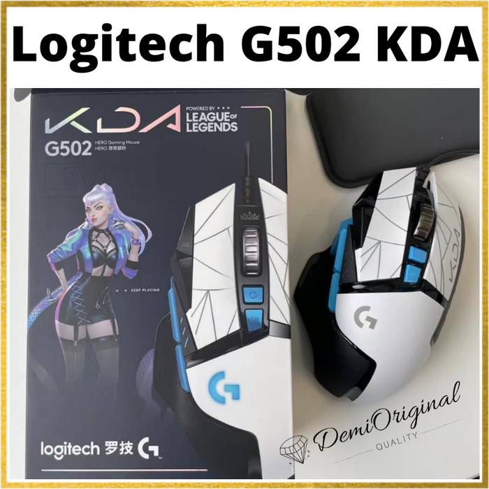 Jual LOGITECH G502 K/DA KDA ORIGINAL MOUSE GAMING READY STOCK TERBARU ...