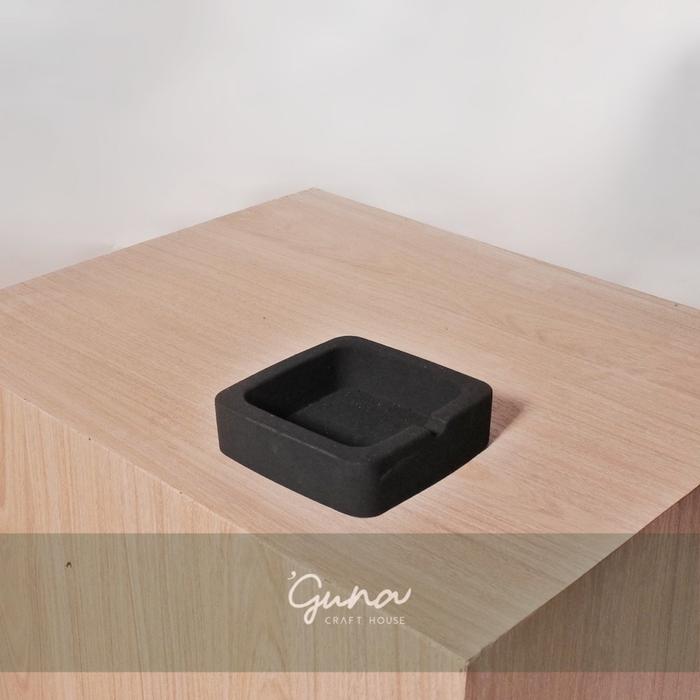 Jual Asbak Semen Black Edition - Concrete Ashtray - Dekorasi Minimalis ...