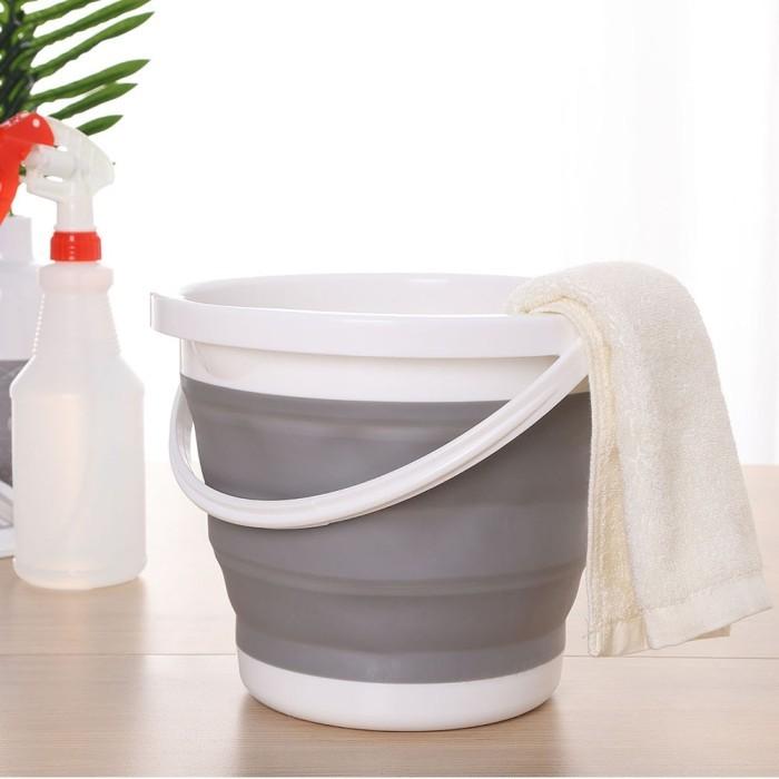 Jual Ember Lipat 5 Liter Baskom Portable Water Bucket Foldable ...