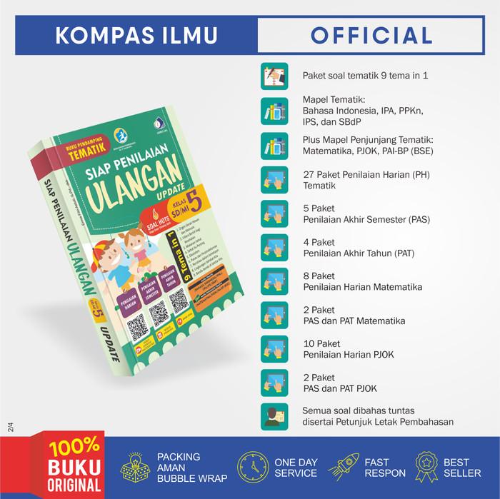 Jual Buku Siap Penilaian Ulangan Sd Mi Kelas 5 -Pendamping Tematik- Tbk ...