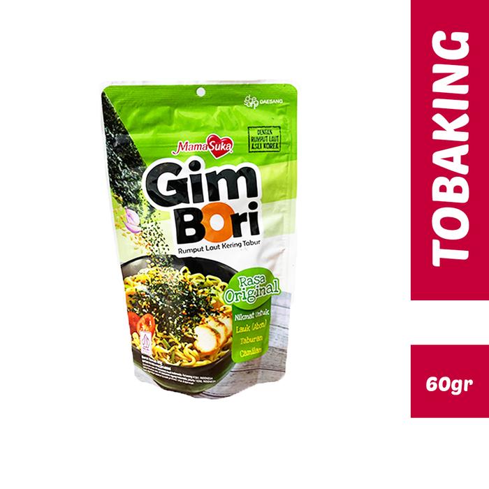 Jual Nori Tabur Gim Bori Rumput Laut Kering Gimbori 60g - Original ...