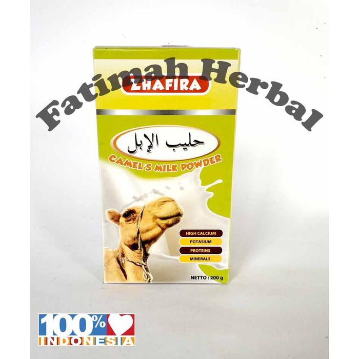 Jual Susu Unta Kaleng - Susu Onta Bubuk - Zhafira Camel's Milk Powder ...