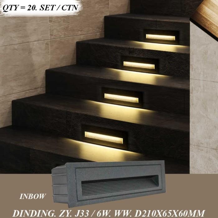 Jual Lampu Dinding Tangga LED ZY J33 / 6 Watt Warm white 220V - Jakarta ...