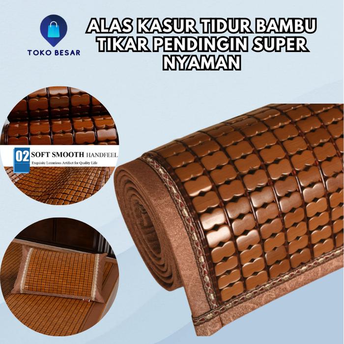 Jual Alas Duduk Alas Kasur Bambu Tikar Pendingin Badan Alas Tidur ...