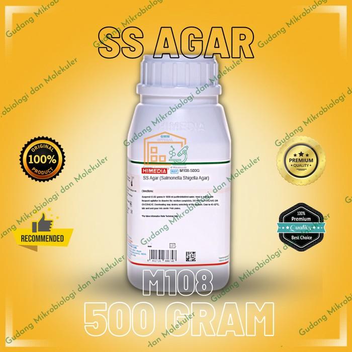 Jual SS Agar (Salmonella Shigella Agar), Media Mikrobiologi, 500 gram ...