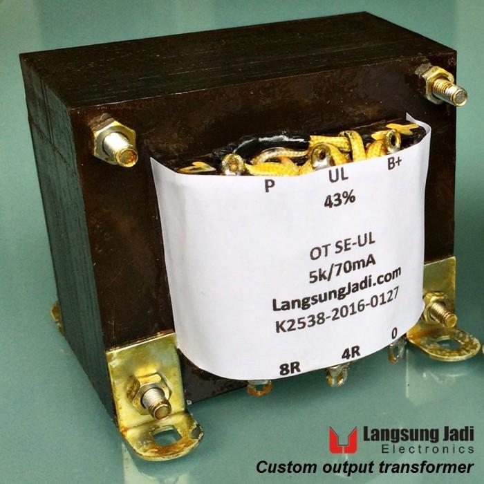 Jual 3K Single-ended Output Transformer for 300B EL34 6550 KT88 trafo ...