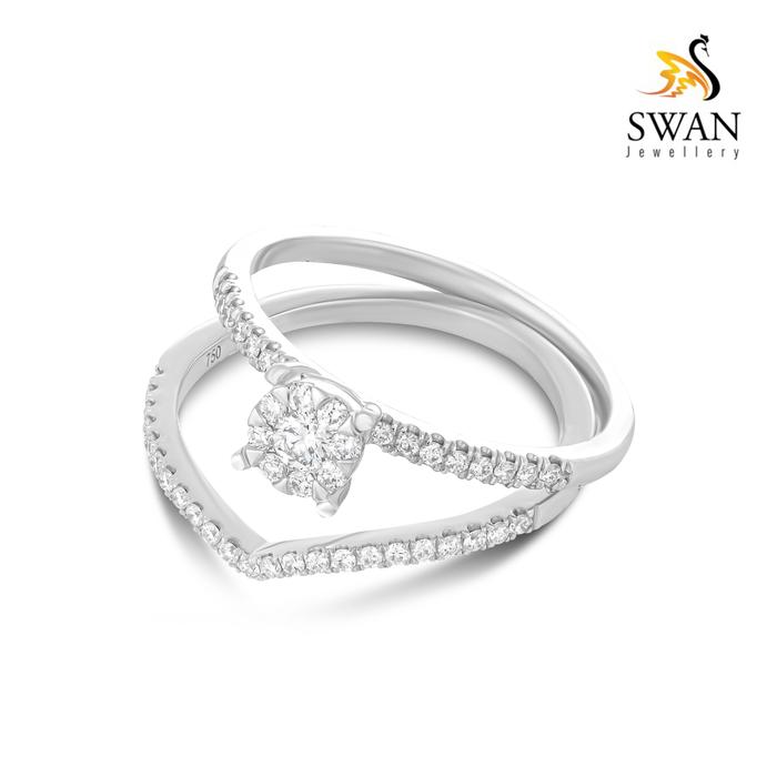 Promo Cincin Berlian DoubleRing IMLR1410587 Swan Jewellery Cicil 0% 3x - Jakarta Selatan - Swan ...