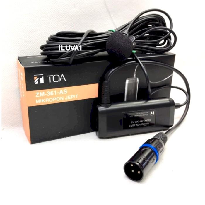 Jual Original Produk Mic Imam Jepit Clip On Toa Jack Xlr Male - Kota ...