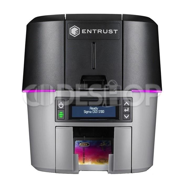 Jual Terbaik Entrust Sigma DS3D ID Card Printer Dual Side Cetak Kartu ...