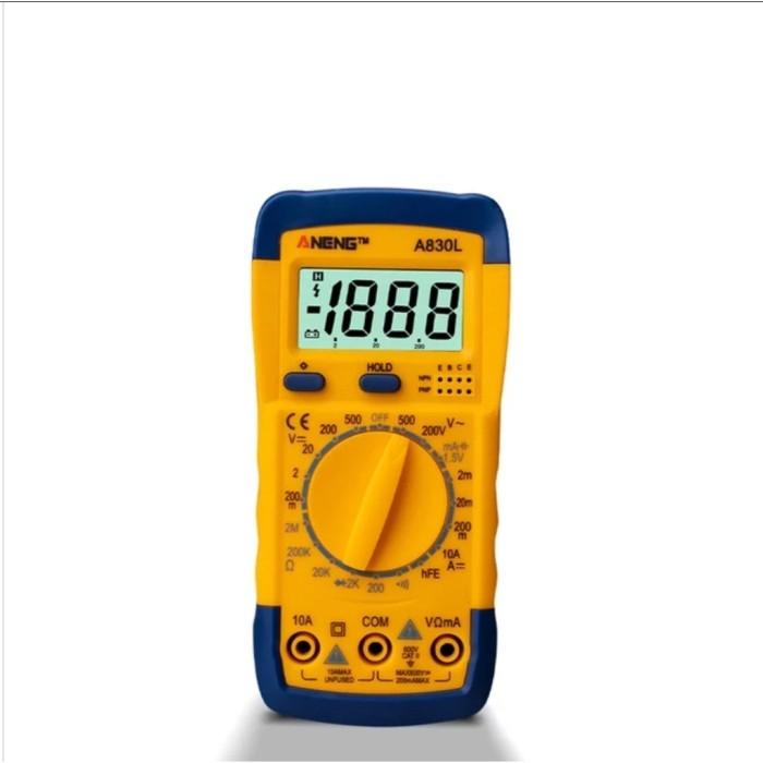 Jual Multitester Digital Aneng A830L Multimeter Avometer Alat ...