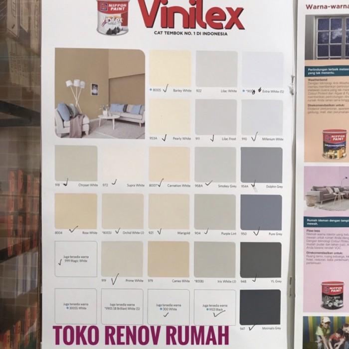 Jual Original Cat Tembok Vinilex 5Kg (Bebas Pilih Warna) Cat Tembok ...