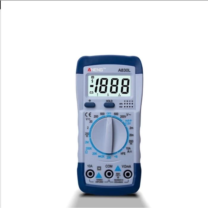 Jual Multitester Digital Aneng A830L Multimeter Avometer Alat ...