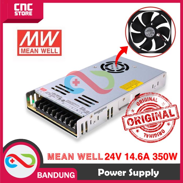 Jual POWER SUPPLY MEAN WELL LRS-350-24 LRS35024 24V 14.6A 350W MEANWELL - Kota Bandung - CNC ...