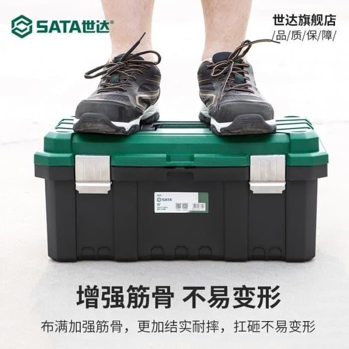 Promo Kotak Perkakas Plastik 15" 05311 Plastic Toolbox Sata Tools ...