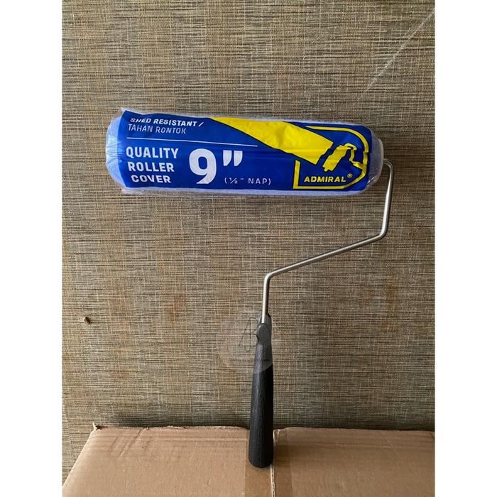 Jual Kuas Roll COPOT ADMIRAL (BIRU) 9” / Kuas Rol Cat Tembok ADMIRAL 9 ...