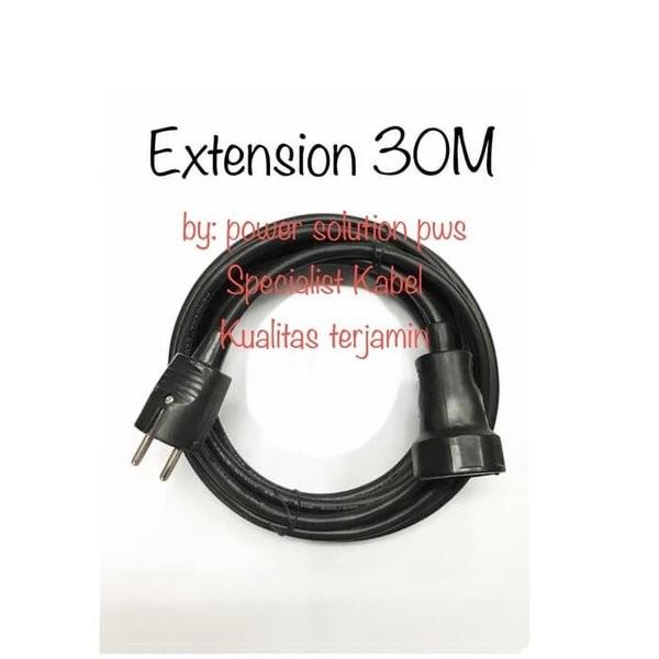 Jual Kabel Listrik Tambahan Extension 30 Meter Kabel Rol colokan kabel ...