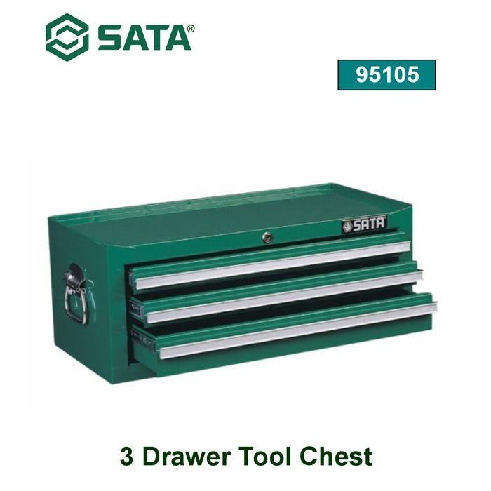 Jual Tool Box 95105 3 Drawer Tool Chest Sata Tools - Jakarta Barat ...