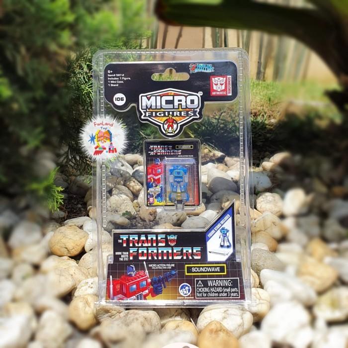 Jual World Smallest Transformers Micro Action Figures - Soundwave ...