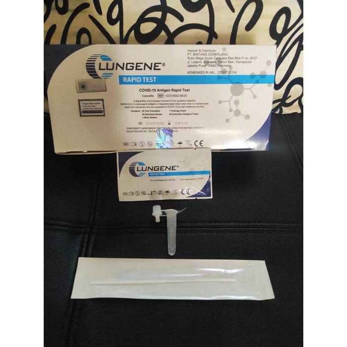 Jual Alat rapid anten swab 19 (1pcs Set ) Metode test Colok hidung ...