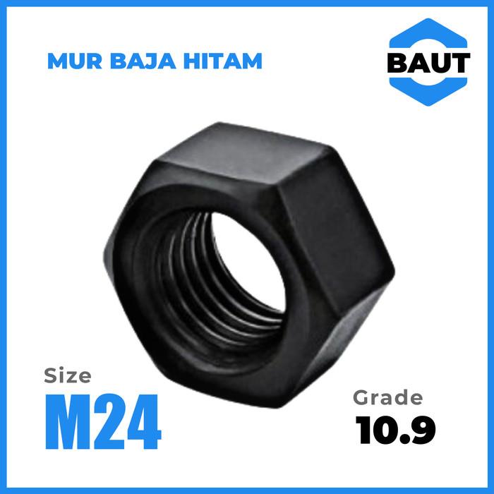 Jual M24 - MUR BAJA HITAM - NUT HEX - Jakarta Selatan - Asmanishopp87 ...