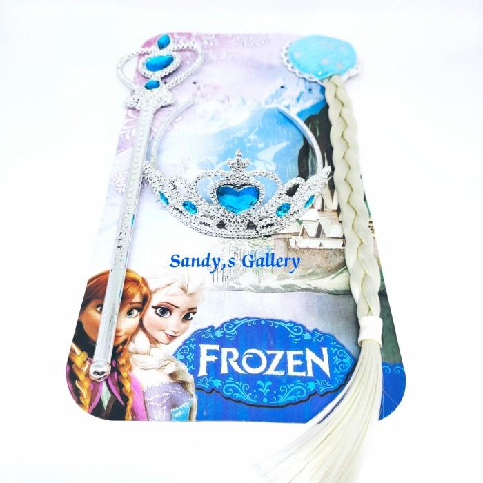 Jual mahkota frozen set 3 in 1 mahkota elsa set 3 in 1 mahkota anna set ...