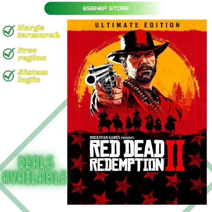 Jual [Xbox Game] RDR 2 Ultimate Edition (Lengkap Base Game dan DLC RDO ...