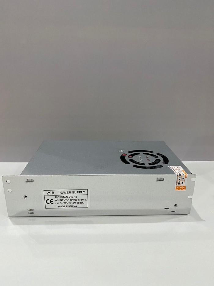 Jual READY Adaptor Jaring Power Supply DC 12V 20A Murni Untuk CCTV ...