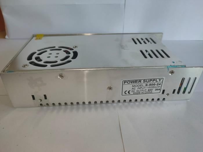 Jual READY POWER SUPPLY 24V 20A / PSU 24V 20A SWITCHING POWER - Kota ...