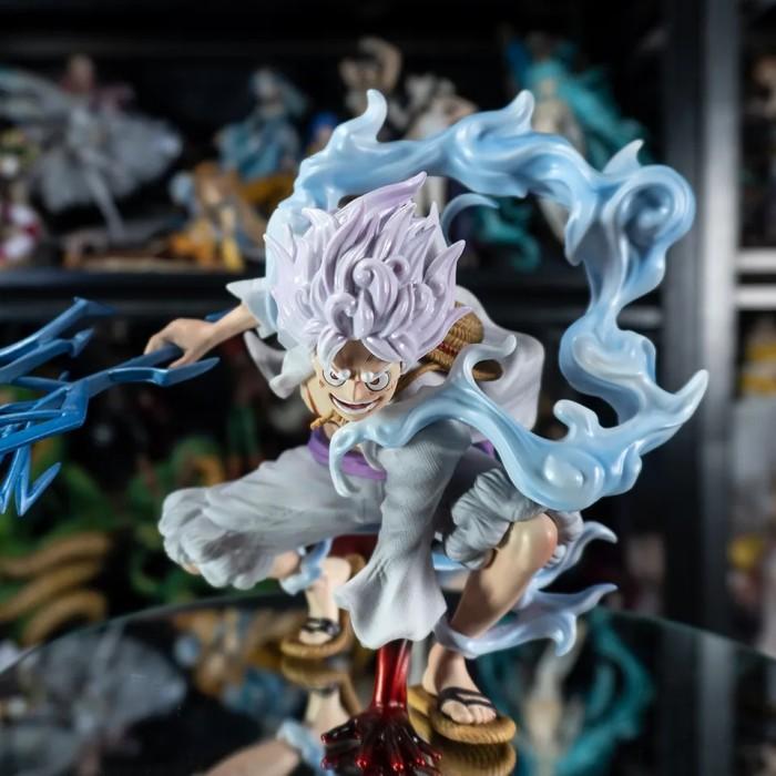 Jual GK One Piece Anime Monkey D Luffy Gear 5 Sun God Nikka Statue ...