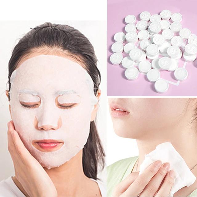Jual Compressed Paper Mask Sheet Tablet Masker Kertas DIY - Kota ...
