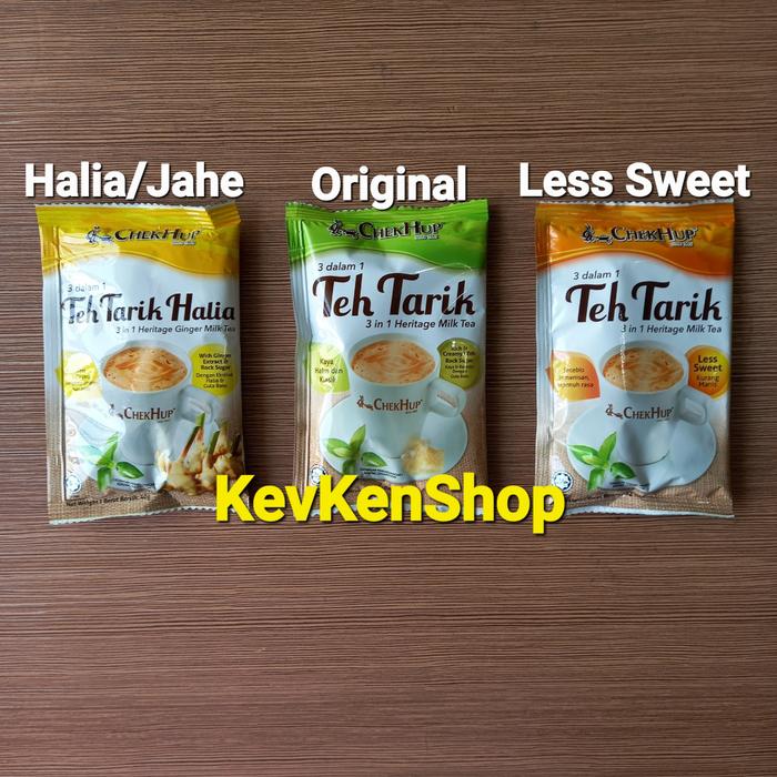 Jual \NEW/ ChekHup 3in1 Teh Tarik Malaysia Chek Hup Milk Tea Harga per ...