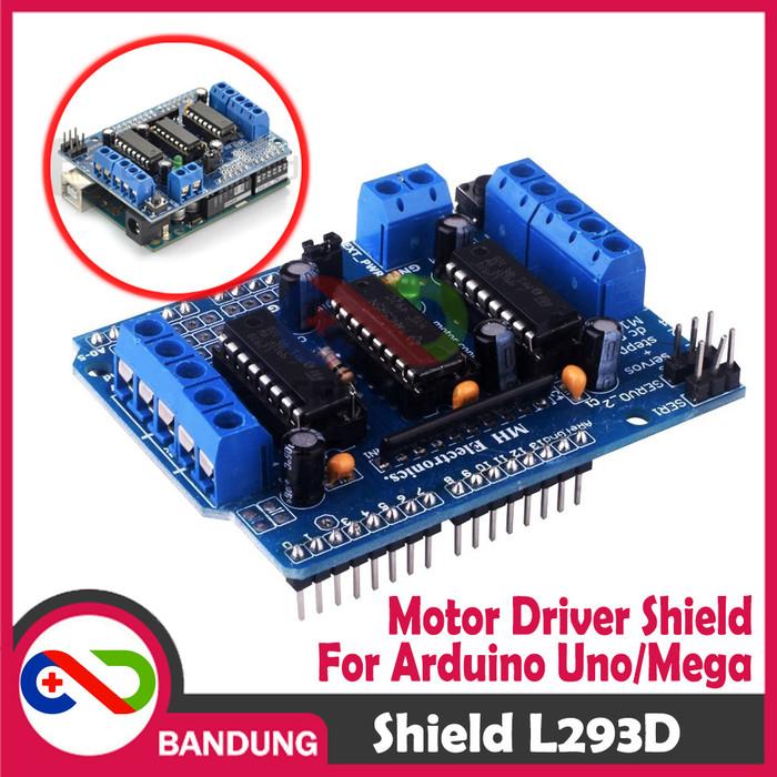Promo L293 L293D MOTOR DRIVER SHIELD FOR ARDUINO MEGA UNO NANO - Kota ...
