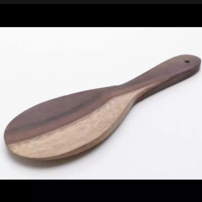 Jual Centong Nasi Kayu Super Jumbo Panjang 46cm Lebar 13cm/kayu Super ...