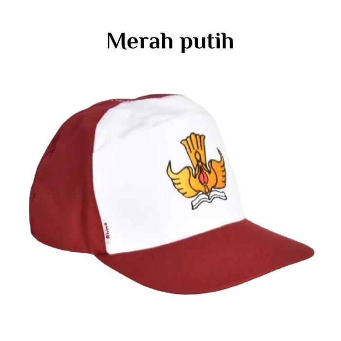 Jual Topi Seragam Anak Sekolah Sd Topi Pramuka Topi Smp Free Bordir ...