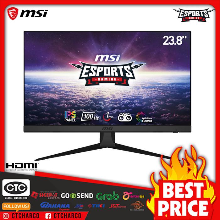 Jual Faktur Pajak Monitor Msi G2412V 23.8" Full Hd, Ips, 100Hz, 1Ms ...