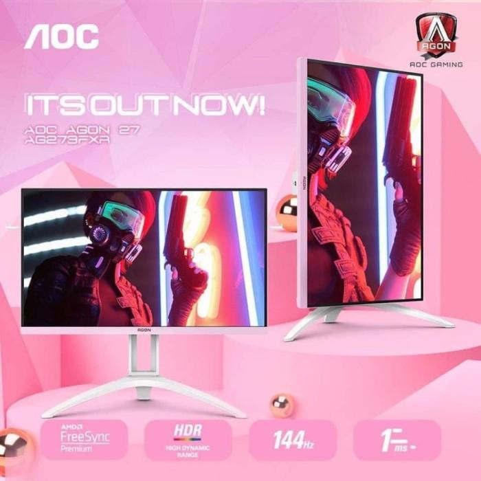 Jual Aoc Ag273Fxr | Agon Iii 27" Premium Gaming Monitor Pink - Kota ...