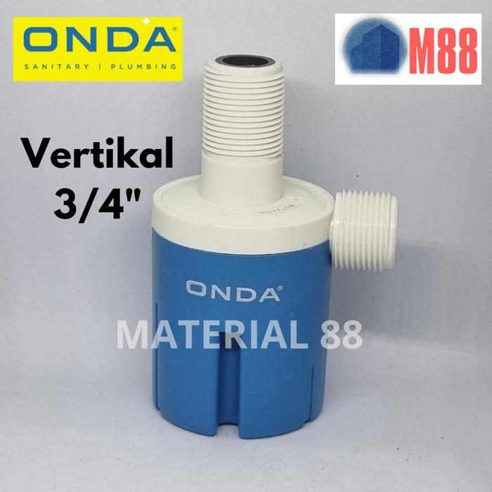 Jual Stop Kran Otomatis HORIZONTAL/ VERTIKAL ONDA 1/2; 3/4 inch ...