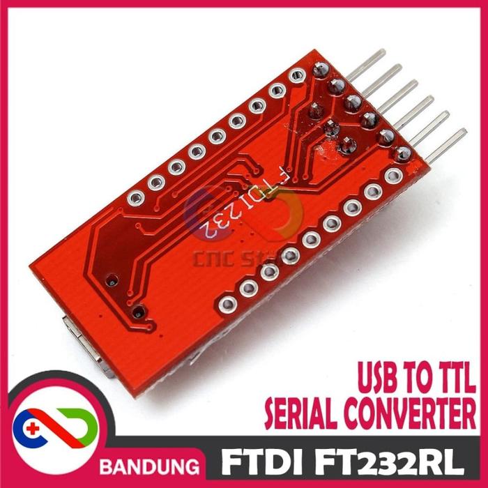 Jual FTDI FT232RL FT232 USB TO TTL SERIAL CONVERTER ADAPTER MODULE ...