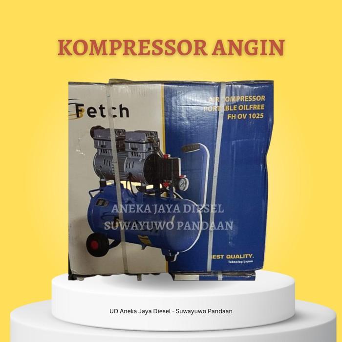 Jual Mesin Compressor oilless/kompressor oilless angin Fetch OV 1025 ...