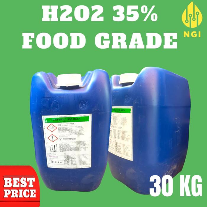 Jual Hydrogen Peroxide 35% Food Grade 1 Kg - Jakarta Barat - Trio Shop ...