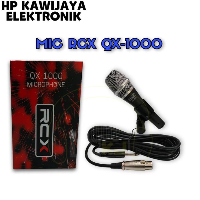Jual MIC CABLE RCX QX-1000 Microphone kabel RCX QX 1000 - Kota ...