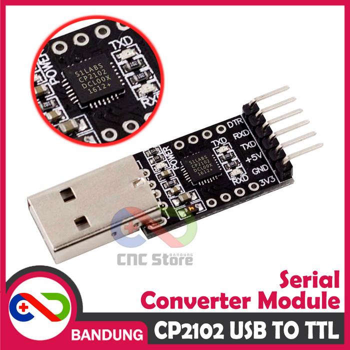 Jual CP2102 USB TO TTL SERIAL CONVERTER MODULE ARDUINO ESP8266 ...