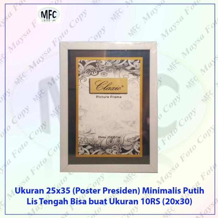 Jual bingkai/pigura/frame 25x35 minimalis hitam dan putih - Hitam ...