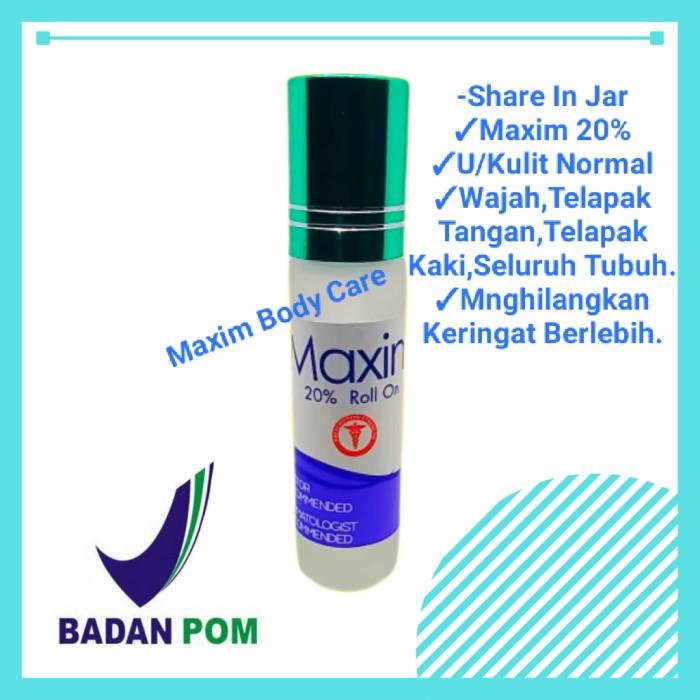 Jual Maxim Antiperspirant 20%, mengatasi keringat di wajah dan tubuh ...