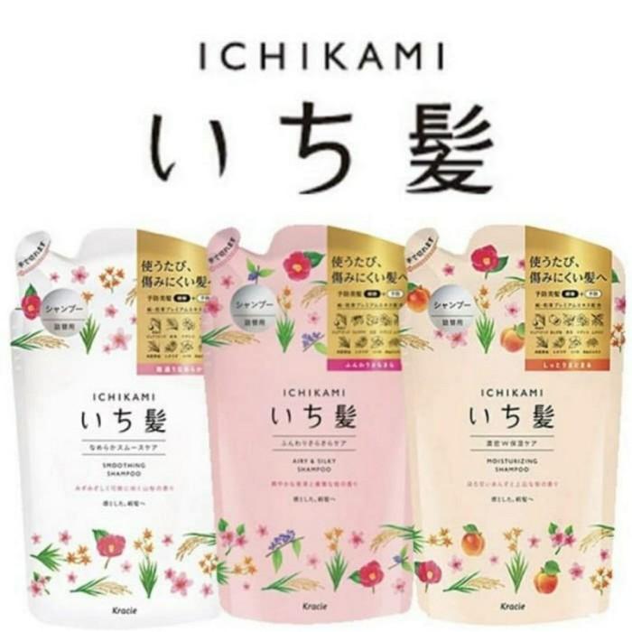 Jual ICHIKAMI SHAMPO REFFIL 340ML ORIGINAL MADE IN JAPAN - ICHIKAMI ...