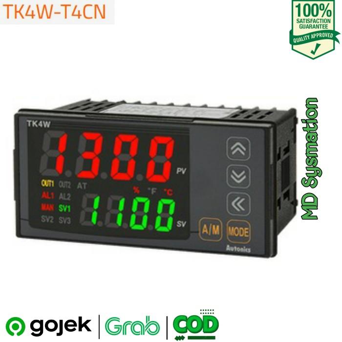Jual Autonics TK4W-T4RN Temperature Controller, Output Relay . - Kota ...
