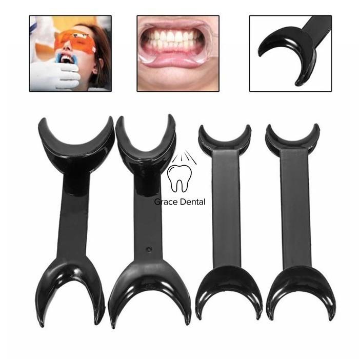 Jual Black Cheek Retractor Mouth Opener Dental Photo - Jakarta Barat ...